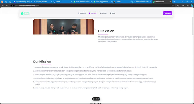 Slice your design to a site with tailwind bootstrap react by Sitevia | Fiverr