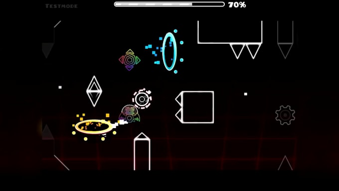 Make you a cool and good geometry dash layout by Snake07 | Fiverr