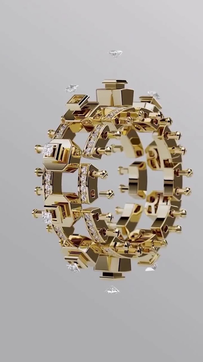 Create 3d jewelry animation, jewelry animation, 3d product animation ...