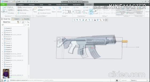 Create 3d models on ptc creo by Hk1501 | Fiverr