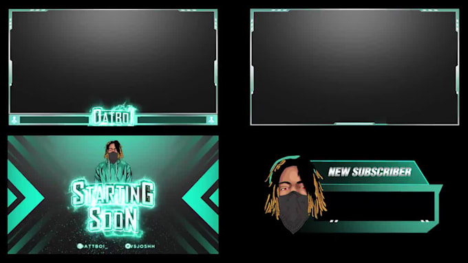 Make best esports logo, banner, overlays for streamers by Aims ...