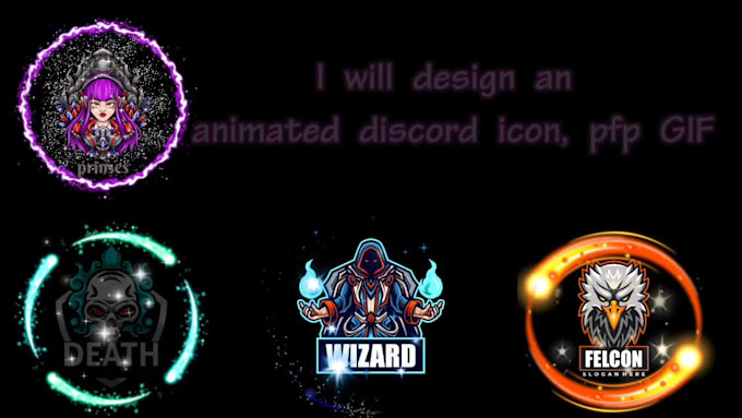 Do an unique animated pfp discord, gif, mascot, twitch by Amalraj06 ...