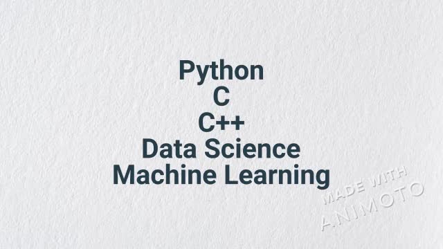 Tutor python, c, cpp and data science by Mahenmughal | Fiverr