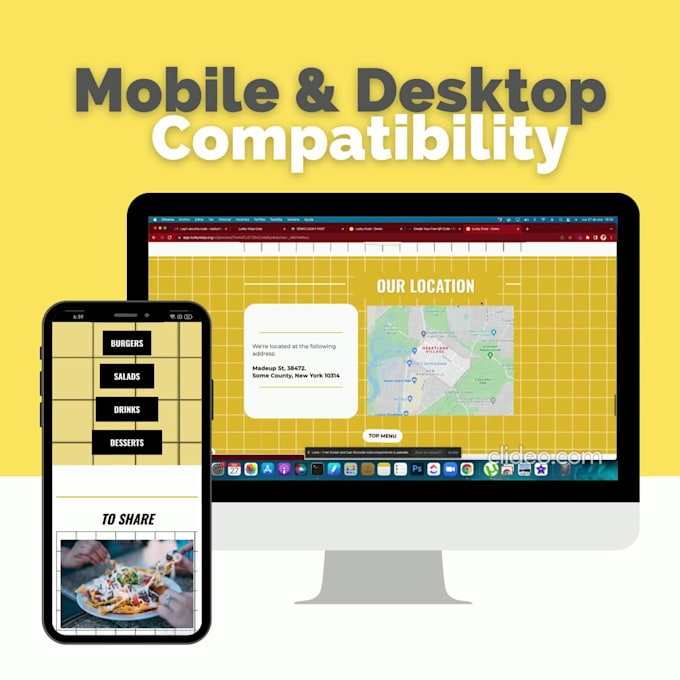 Design and build your digital and interactive menu by Sol_decaos | Fiverr