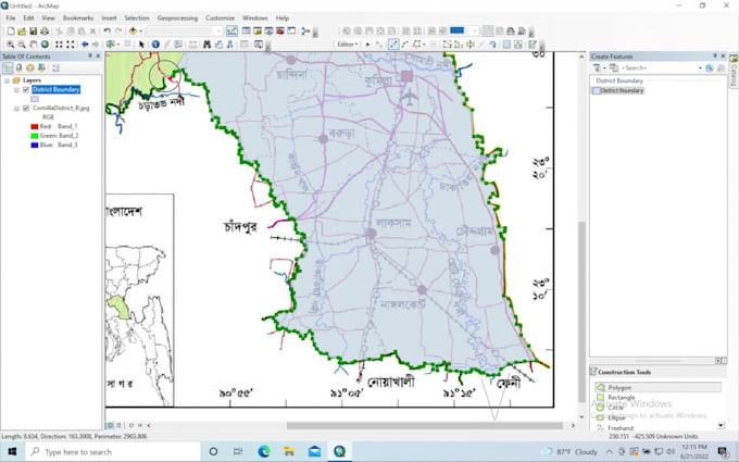 Make gis maps with arcgis pro and arcmap 108 by Sohan31du | Fiverr