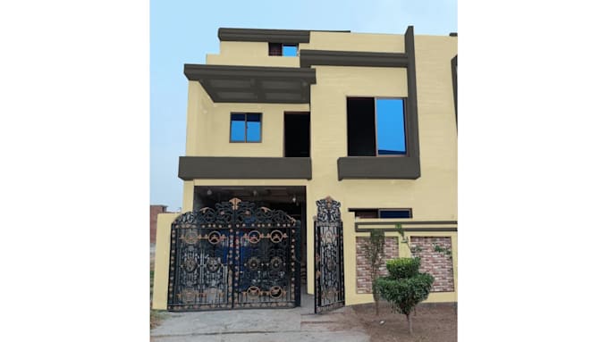 Change the house interior or exterior paint colors with adobe photoshop ...
