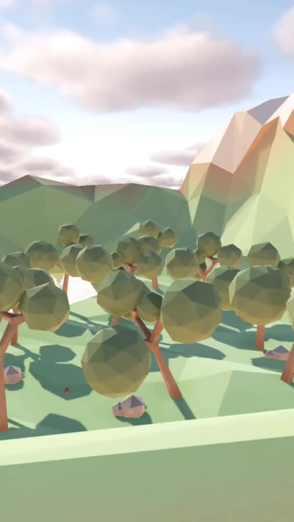 Create a 3d low poly environment by Peachypidge | Fiverr