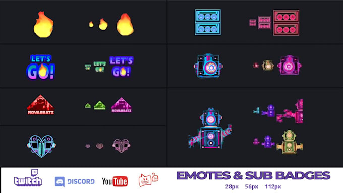 Create awesome animated emotes for you by Chaminkpr0 | Fiverr