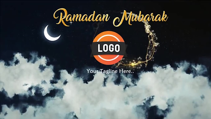 Create high resolution ramadan greeting video ramadan mubarak greeting ...