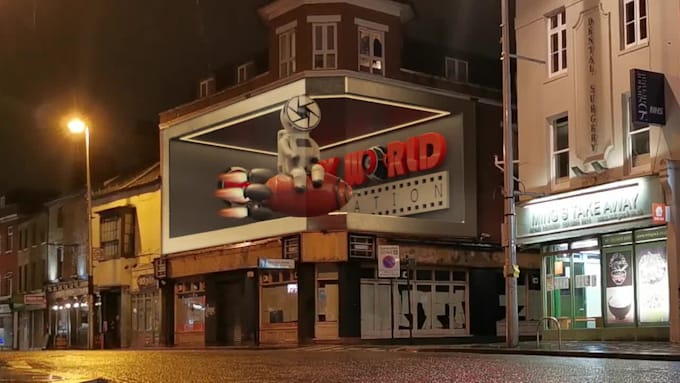 3d billboard animation, anamorphic animation, billboard product, cgi ...