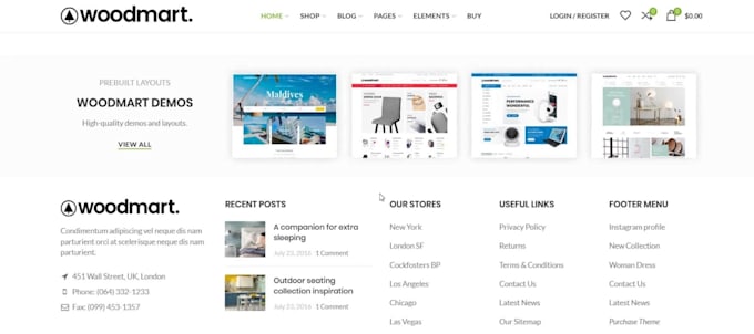 Create woocommerce website using woodmart and flatsome theme by Wp ...