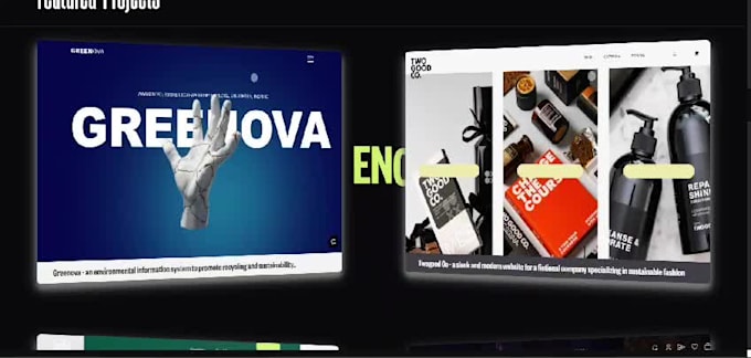 Design a professional portfolio website with react and tailwind by ...