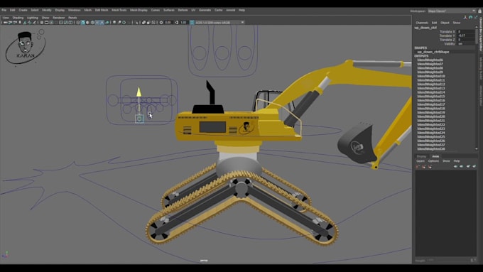 Rig any advanced vehicle professionally for maya by Karanpatel786 | Fiverr