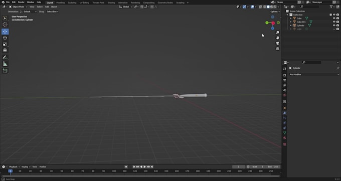 Create a weapon 3d whith blender by Mazore24 | Fiverr