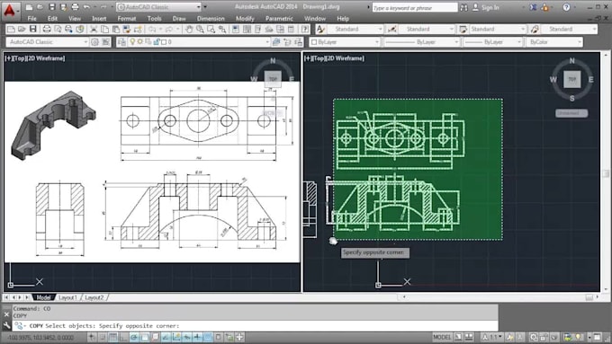 Do 2d and 3d drawings using autocad and autodesk inventor by Layla ...