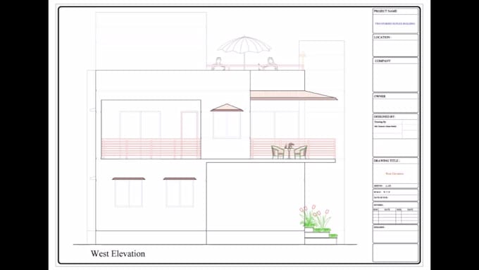 Create architectural floor plan for real estate agent in autocad by ...