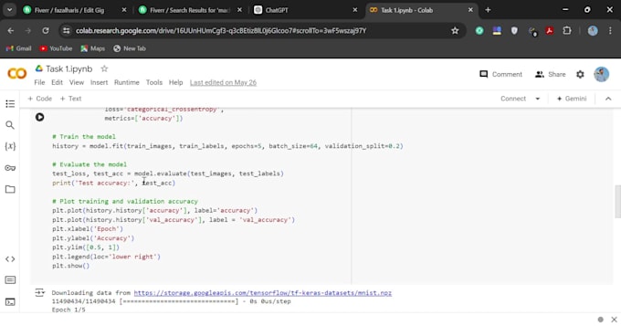 Do professional machine learning and deep learning projects by ...