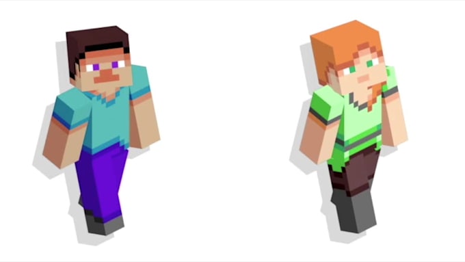 Create a stylized minecraft skin for you by Sythcreative | Fiverr