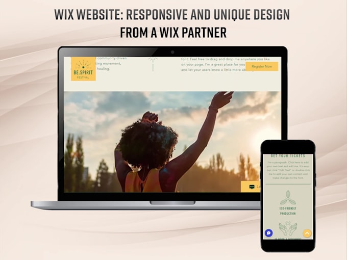 Create custom wix website wix partner graphic designer branding ecommerce by Erkanerm | Fiverr
