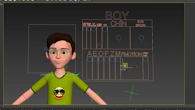 Use Unreal Engine To Rig 3d Character Facial Rig 3d Modelik Fk Rigging 3drig By Fivhdkay 