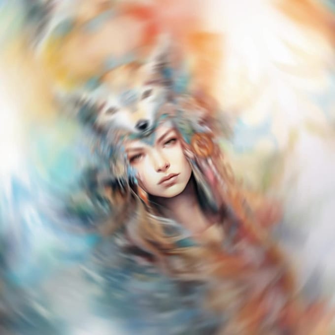 Draw your spirit guide and connect with him by Spiritoasis | Fiverr