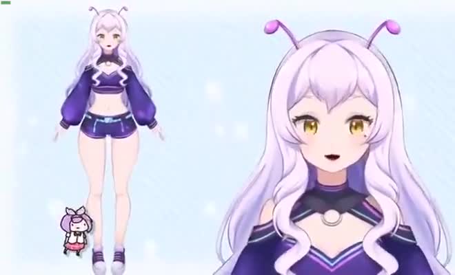 Design your character sheet reference in anime style for vtuber model ...