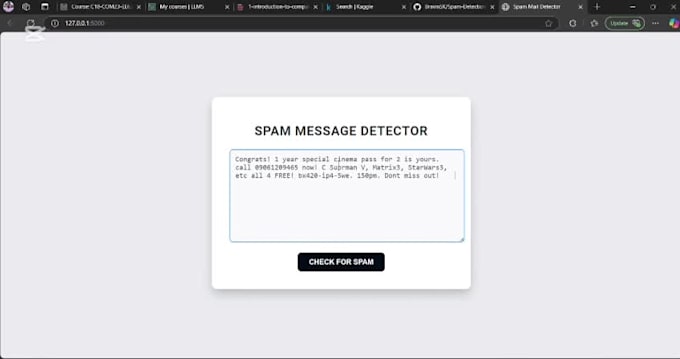 Perform Sentiment Analysis Or Spam Detection Using Nlp And Machine