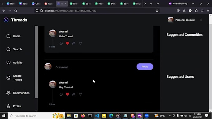 Be your frontend developer with html,css,js, next,react,vue by The_techlead | Fiverr