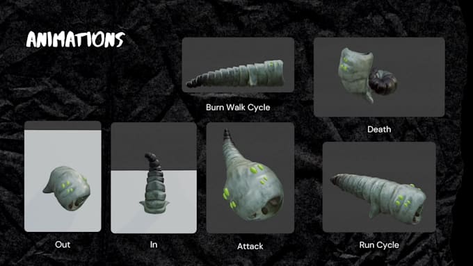 Create your creature or character for video games, animation, film by ...