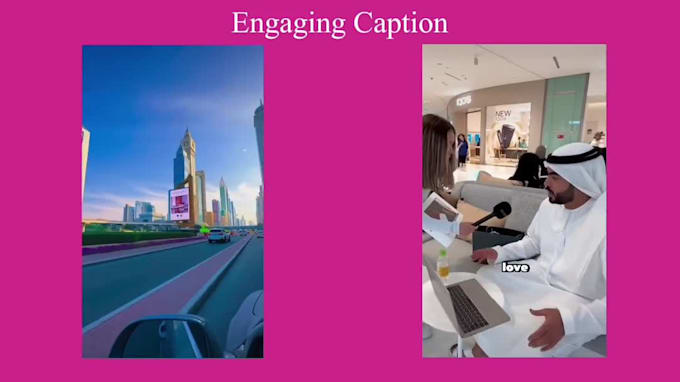 Viral professional english captions to your video by Harperaubrey | Fiverr
