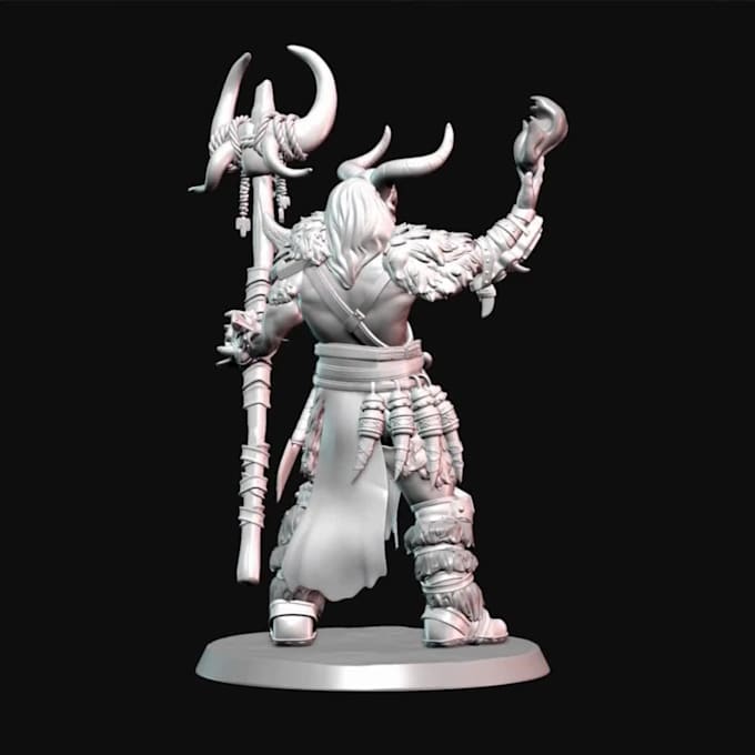 Sculpt printable 3d fantasy characters for tabletop games by Vladi_arts ...