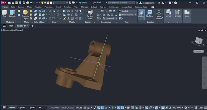 Create 2d and 3d engineering, mechanical, drawings by Jitendra_cad | Fiverr