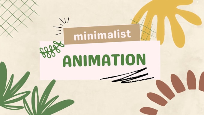 Create simple minimalist animations that meant for you by Sak_august ...