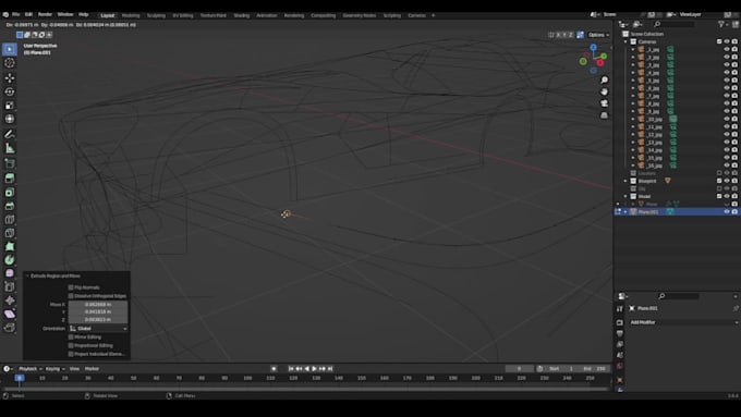 Create a 3d blueprint of your car using photos in blender by ...