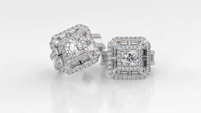 Design any jewellery in cad 3d and provide 3dm and stl file you want by ...