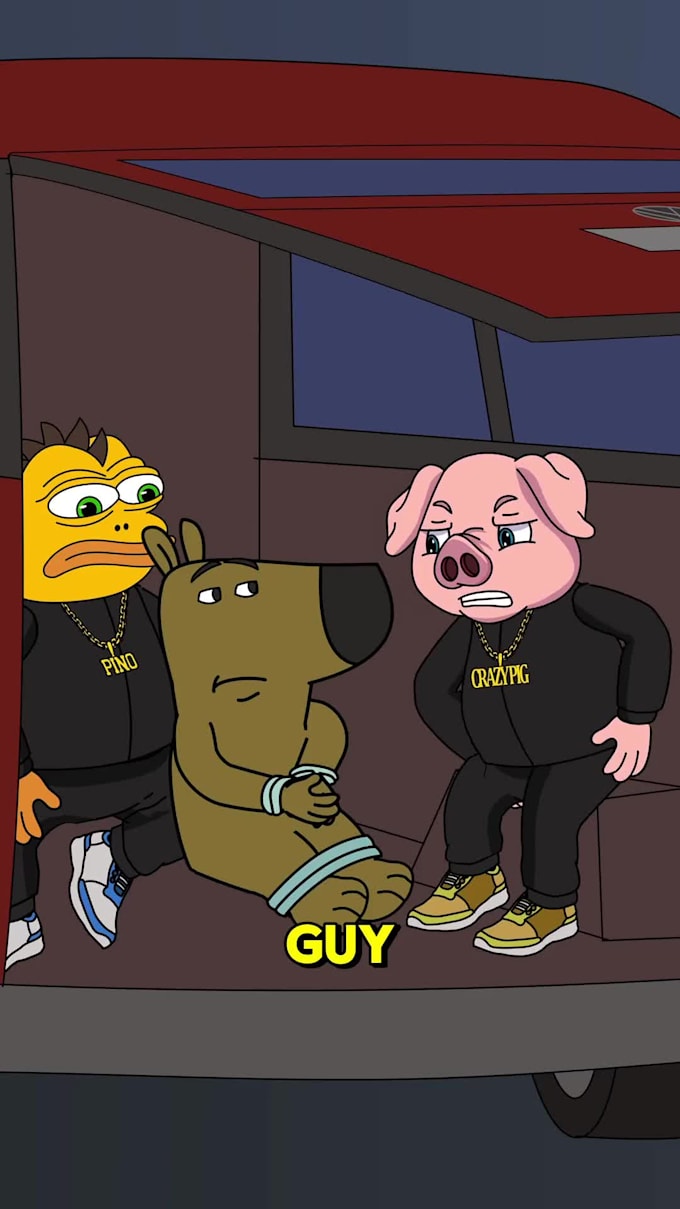 Do 2d crypto meme video, funny meme video, meme coin art, memecoin ...