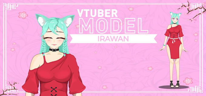 Create live2d model and rig for vtube studio by Versarts | Fiverr