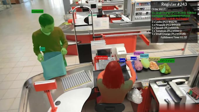 Develop realtime opencv sports object detection tracking counting yolo ...