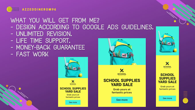 Design html5 banner ads animated gif for google display by ...