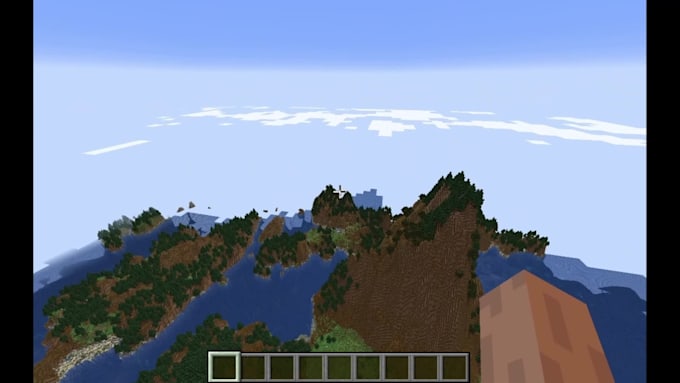 Build a similar to real life region as java minecraft map and customize ...