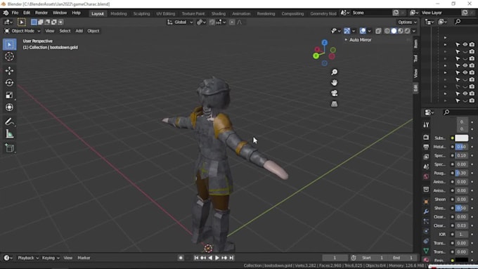 Make 3d models using blender by Rafaelso845 | Fiverr