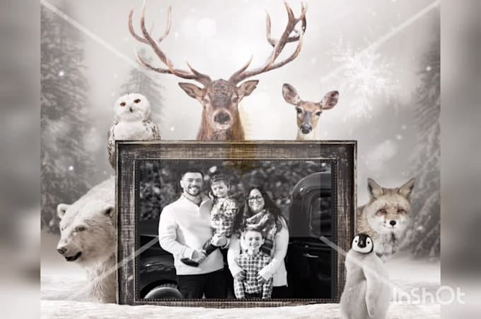 Create the most magical christmas digital photo edits by Daniellek0112 ...