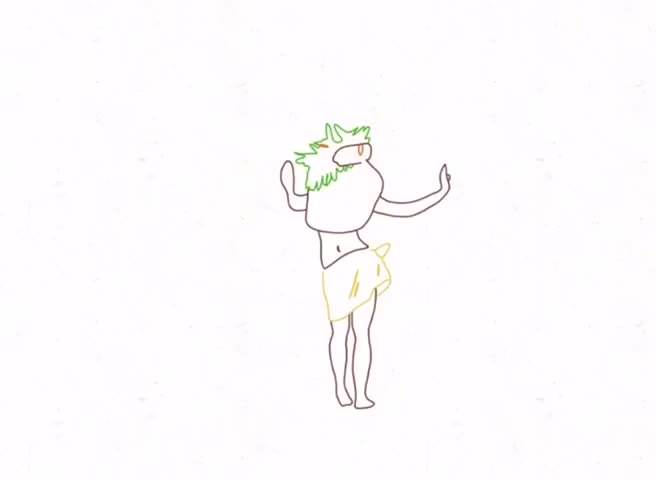 2d line art animation pencil sketch 2d frame by frame 2d traditional by ...