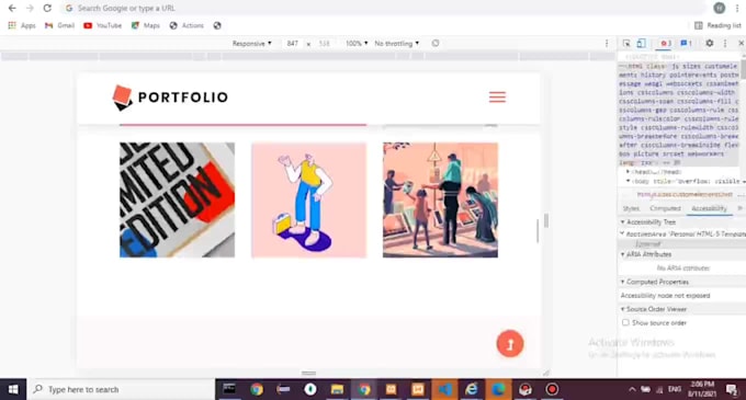 Create responsive html css and javascript website by Harsh_tank0 | Fiverr