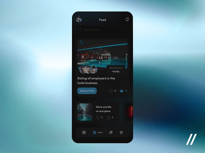 Design and develop job board app, job app for android and ios by Indi ...