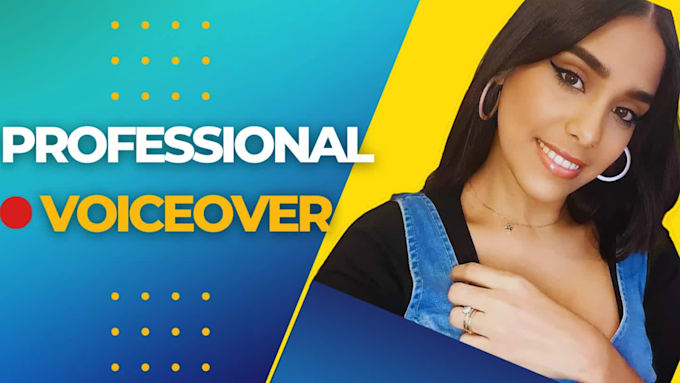 Record a professional female voice over in spanish for you by Elizabeth ...