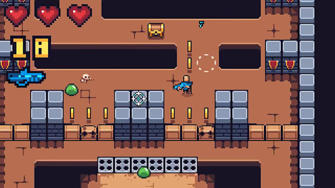 Develop unity pixel art game, pixel web game, top down game, retro game in unity by Jerry_kat ...