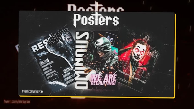 Design any gfx work like logo or banners or thumbnails by Mralyy | Fiverr