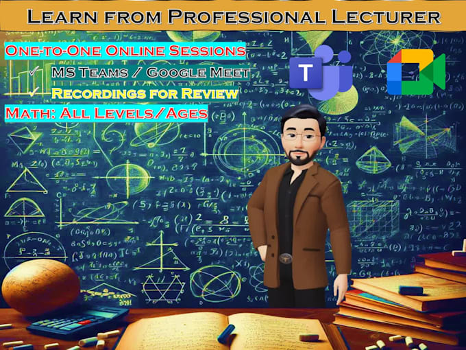 Be your math tutor for all grades, mathematics tutor by Ammar94 | Fiverr