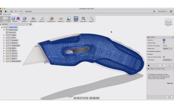 Progettazione modellazione cad 2d 3d in fusion 360 inventor solidworks fusion rendering 3d